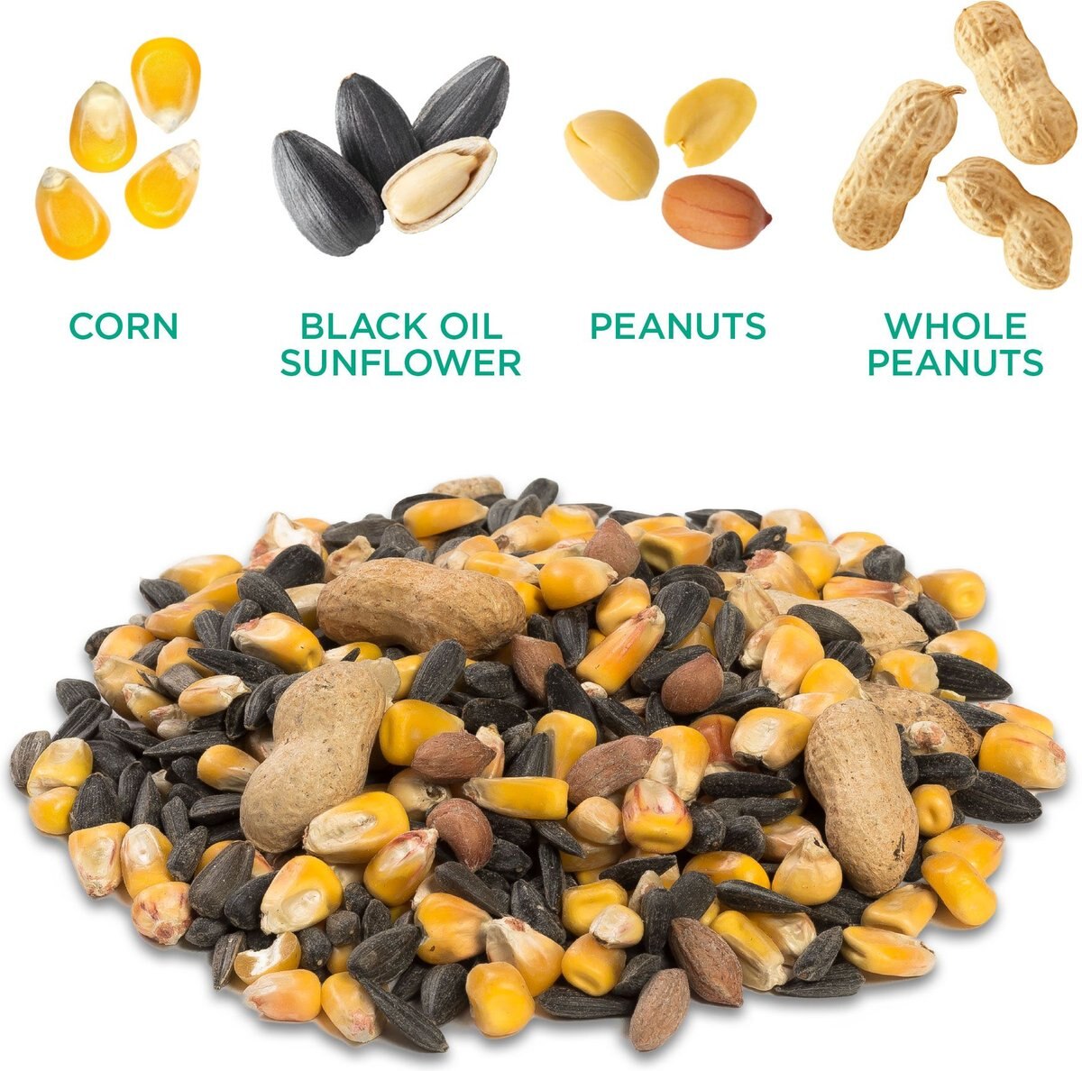 AUDUBON PARK Critter Crunch Wild Bird Food, 15-lb bag - Chewy.com