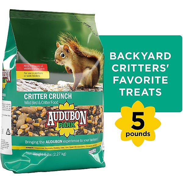 AUDUBON PARK Critter Crunch Wild Bird Food, 5-lb bag - Chewy.com