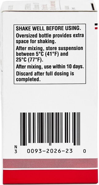 AZITHROMYCIN (Generic) Flavored Powder for Oral Suspension, 200 mg/5 mL ...