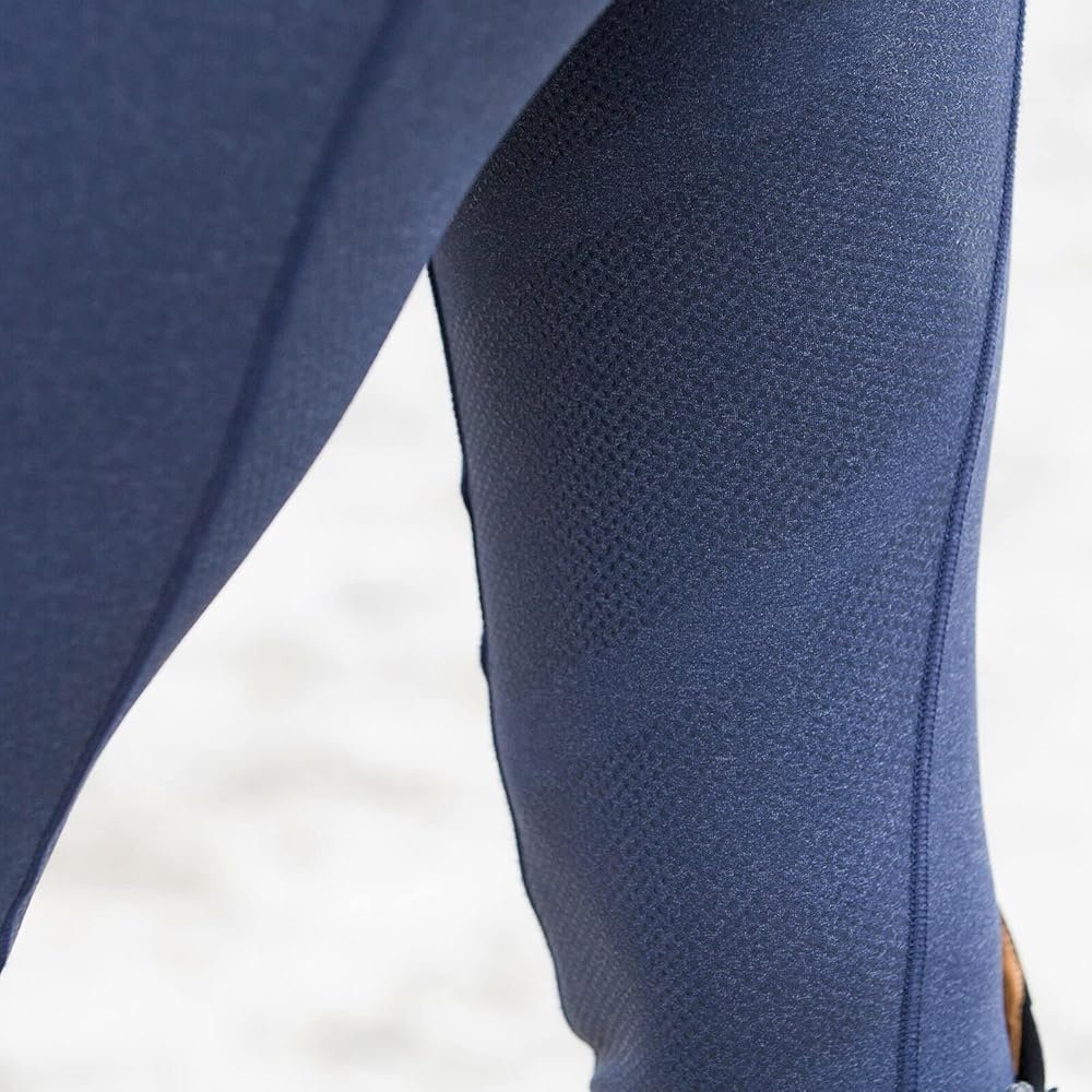 B VERTIGO Womens Jenny Silicone Full Seat Riding Tights, Navy Blazer ...