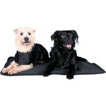 BACK ON TRACK Dog Bed Crate Liner, Black, X-Large - Chewy.com