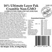 BAR ALE 16% Ultimate Layer Pak Crumble Non-GMO Chicken Treats, 10-lb ...