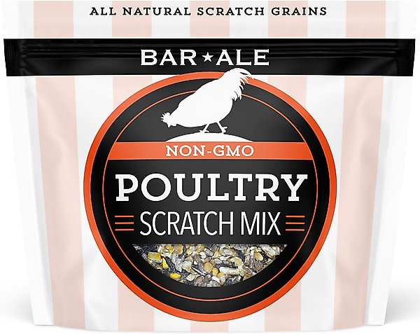BAR ALE Non-GMO Poultry Scratch Mix, 10-lb bag - Chewy.com