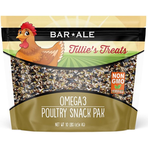 BAR ALE Tillie's Treats Non-GMO Omega3 Poultry Snack Pak Chicken Treats ...