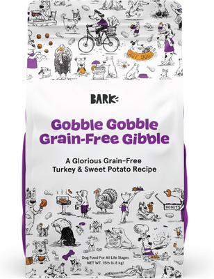 Discontinued - BARK Adult Grain-Free Turkey Kibble Dry Dog Food, 15-lb ...