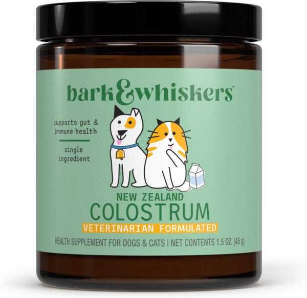 BARK AND WHISKERS New Zealand Colostrum Powdered Immune Supplement for ...