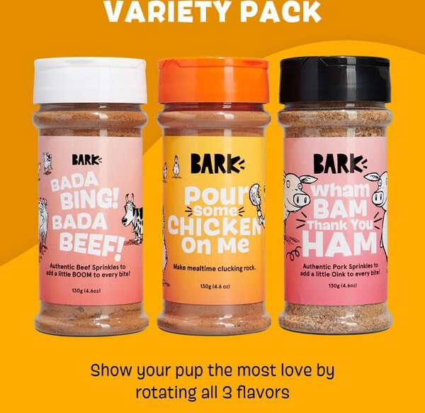 BARK Beef, Chicken, & Pork Variety Pack High Protein Limited Ingredient ...