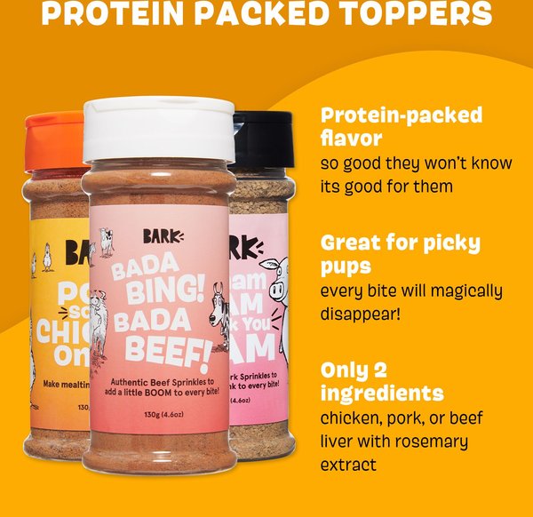 BARK Beef, Chicken, & Pork Variety Pack High Protein Limited Ingredient ...