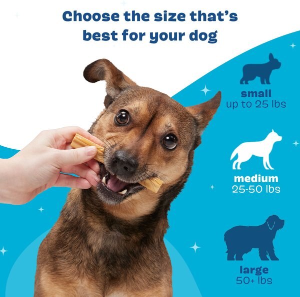 BARK Bright Medium Chicken Flavored Dental Dog Treats, 30 count - Chewy.com