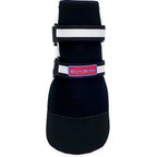 BARK BRITE All Weather Reflective Neoprene Dog Boots, 4 count, Orange ...