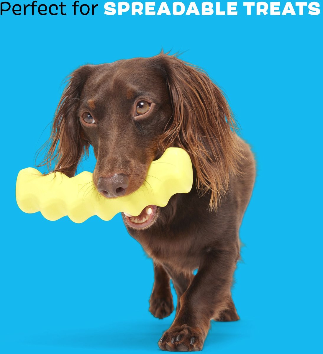 BARK Crinkle Fry Tough Dog Chew Toy, Yellow, Large - Chewy.com