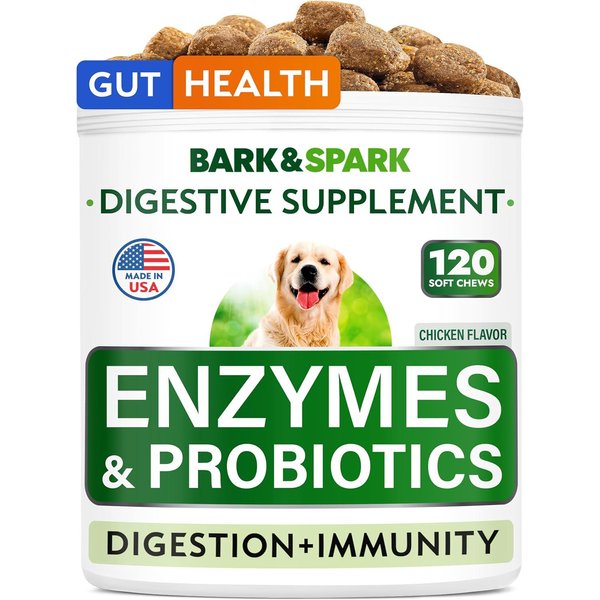 PAWFECTCHEW Digestive Enzymes Prebiotics Fiber Chews Supplement for ...