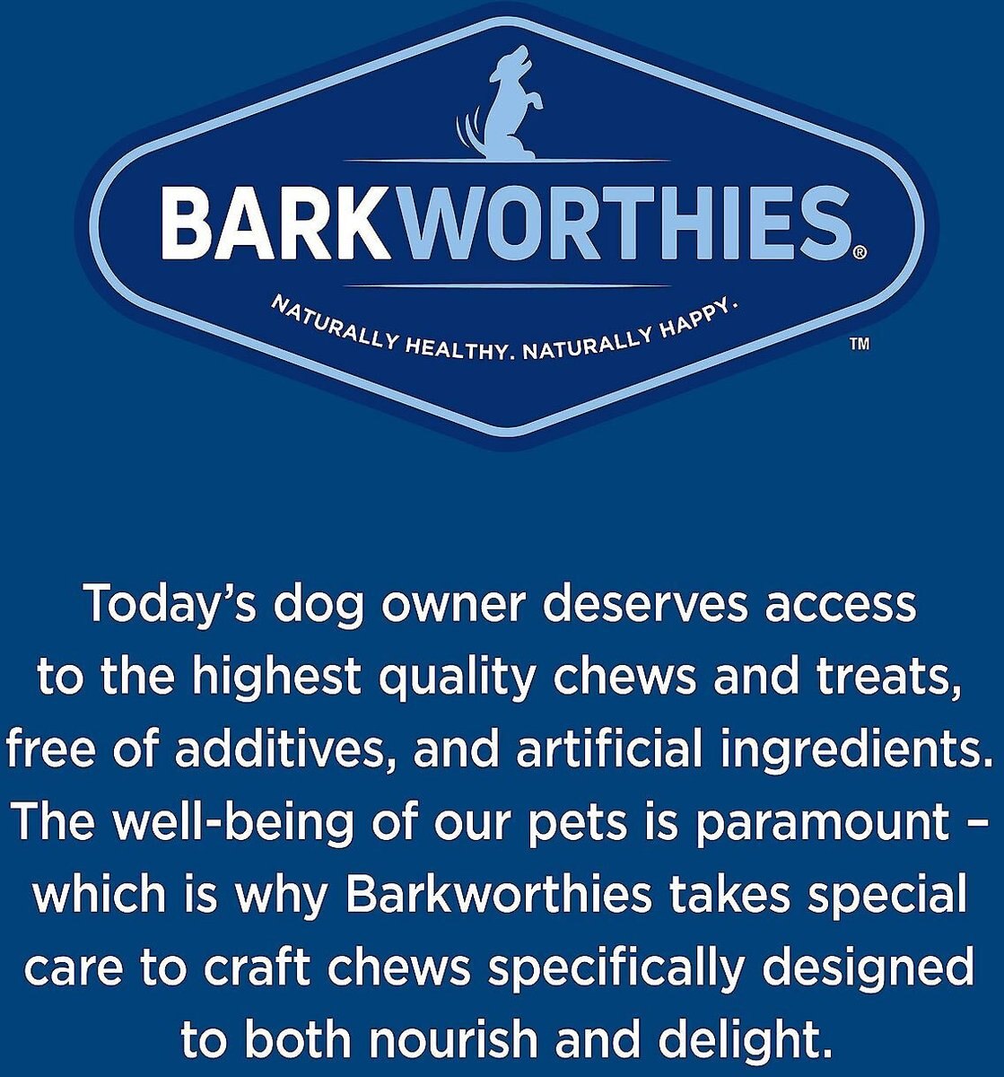 BARKWORTHIES Braided Beef Gullet 6" Dog Treats, 2 count - Chewy.com