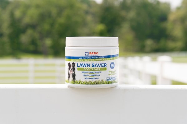 BASIC ANIMAL HEALTH Lawn Saver Dog Treats Chew Supplement for Dogs, 10 ...