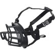 BASKERVILLE Ultra Dog Adjustable Basket Muzzle, Black, Size 3 - Chewy.com