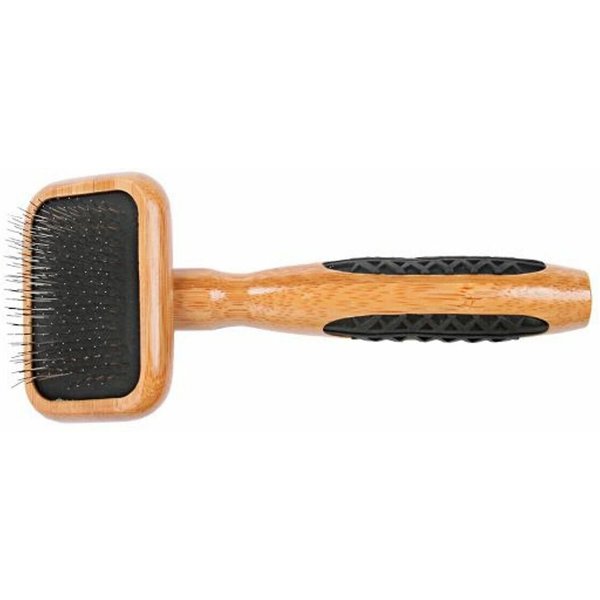 EVOLUTION Self-Cleaning Dog Slicker Brush, X-Small - Chewy.com
