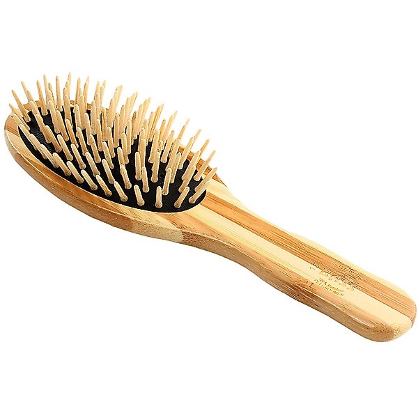 SAFARI Wire Pin Bamboo Handle Dog Brush, Large - Chewy.com