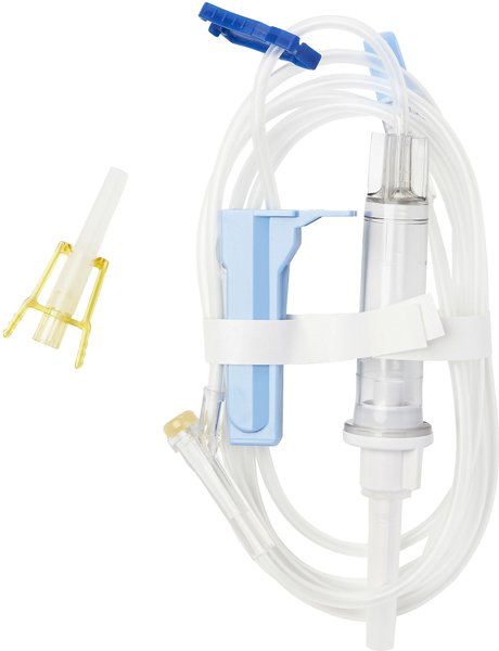 BAXTER Interlink System Solution Set with Y Injection, 76-in, 10 Drops ...