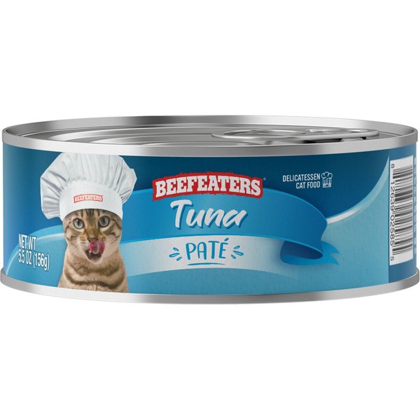 BEEFEATERS Tuna Chunk Gravy Wet Cat Food, 3-oz can, case of 24 - Chewy.com