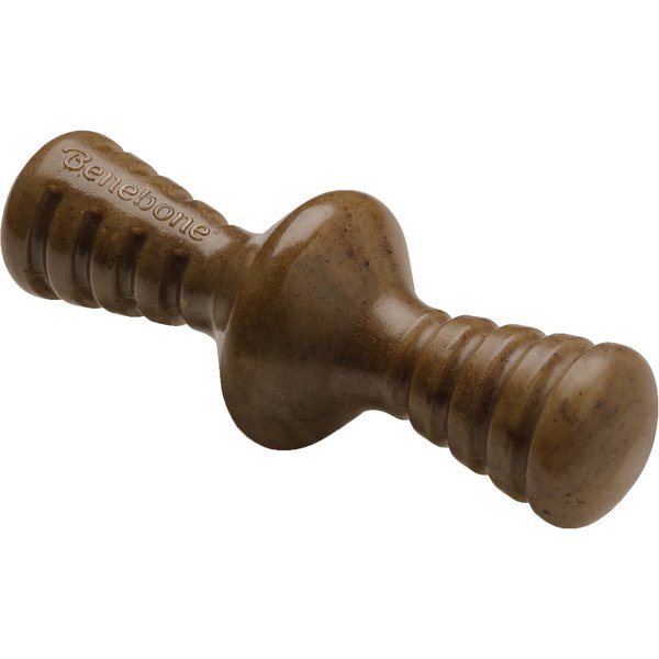 BENEBONE Bacon Flavor Wishbone Tough Dog Chew Toy, Large - Chewy.com