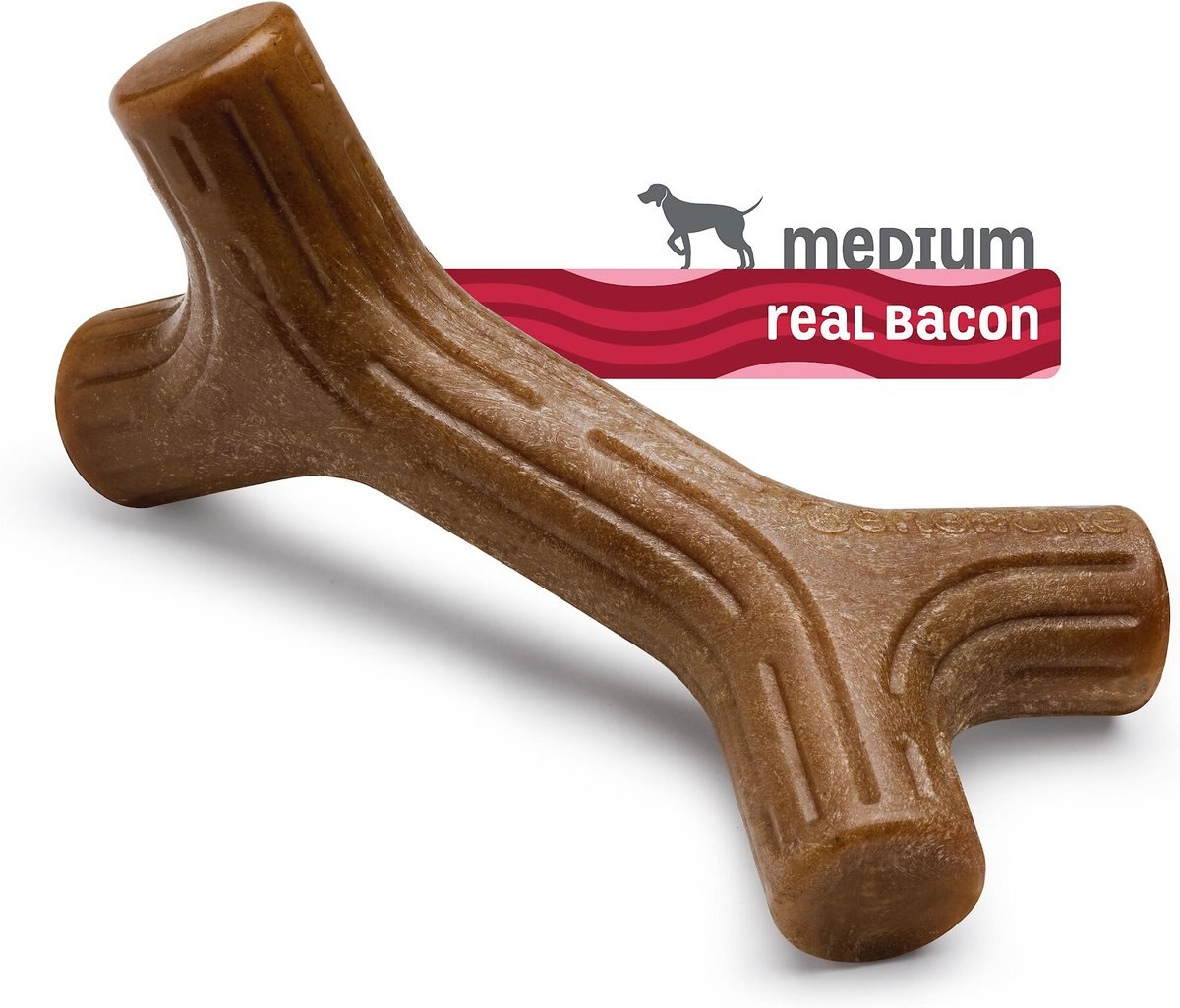 BENEBONE Bacon Stick Tough Dog Chew Toy, Medium - Chewy.com
