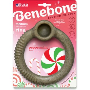 Out of Stock - BENEBONE Ring Peppermint Tough Dog Chew Toy, Medium ...