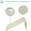 BEST PET SUPPLIES Catify Sloped Sisal Cat Scratcher, Cream - Chewy.com