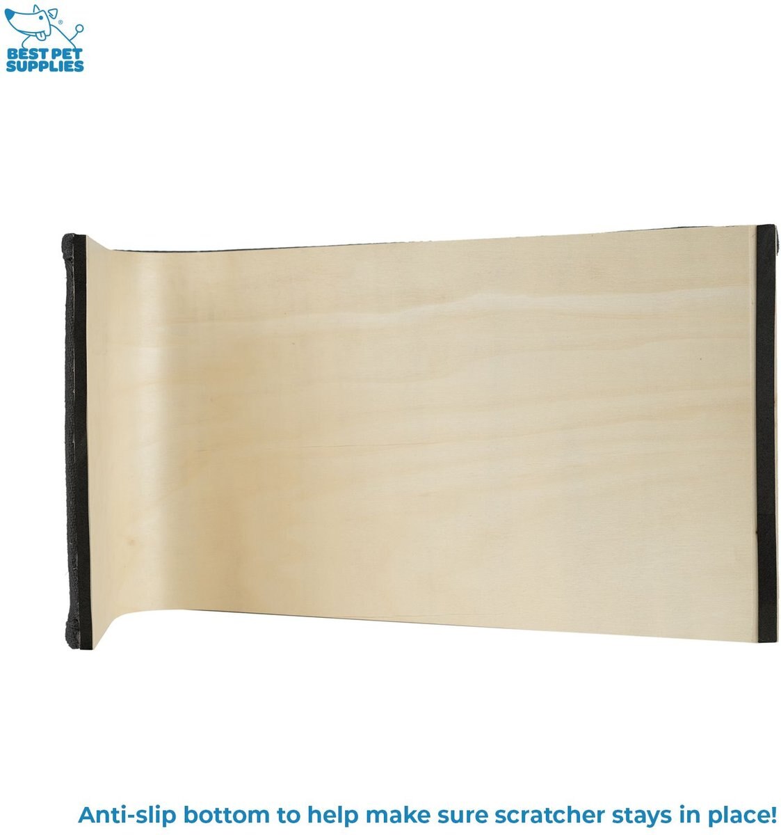 BEST PET SUPPLIES Catify Sloped Sisal Cat Scratcher, Gray - Chewy.com