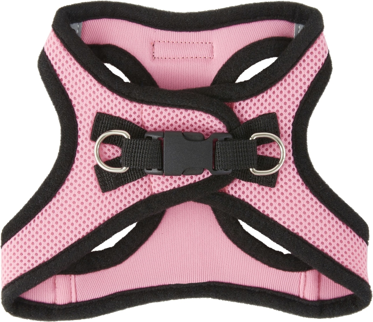 BEST PET SUPPLIES Voyager Black Trim Mesh Dog Harness, Pink, Small ...