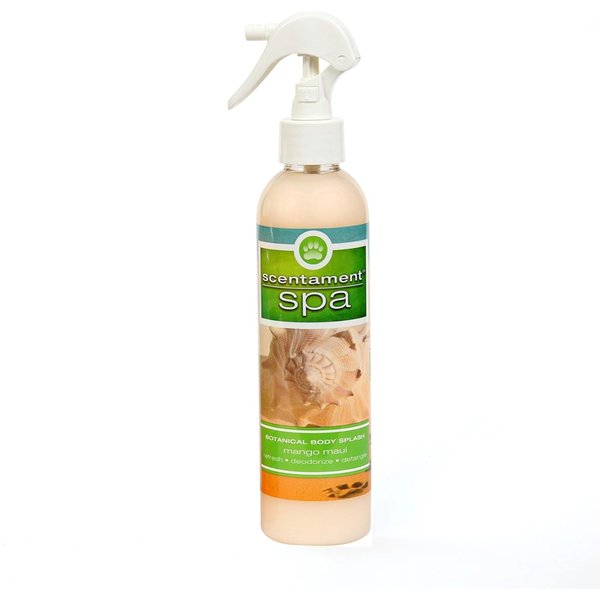 BEST SHOT Scentament Spa Botanical Body Splash Mango Maui Deodorize & Detangle Dog & Cat ...