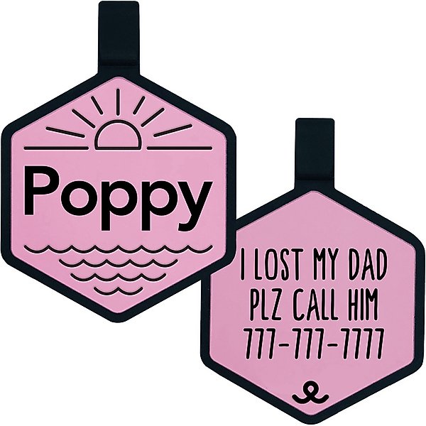 YIP Smart Tag ID & Tracker - Works with Apple Find My, Oval, Silver ...