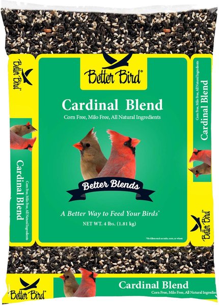 BETTER BIRD Cardinal Bird Food, 4-lb bag - Chewy.com