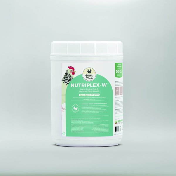 BETTER FLOCK Nutriplex-W Digestive Health Chicken Supplement, 17.6-oz ...