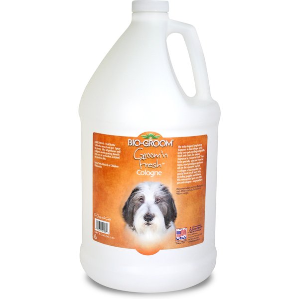 BIO-GROOM Groom 'N Fresh Cologne Dog Spray, 1-gal - Chewy.com