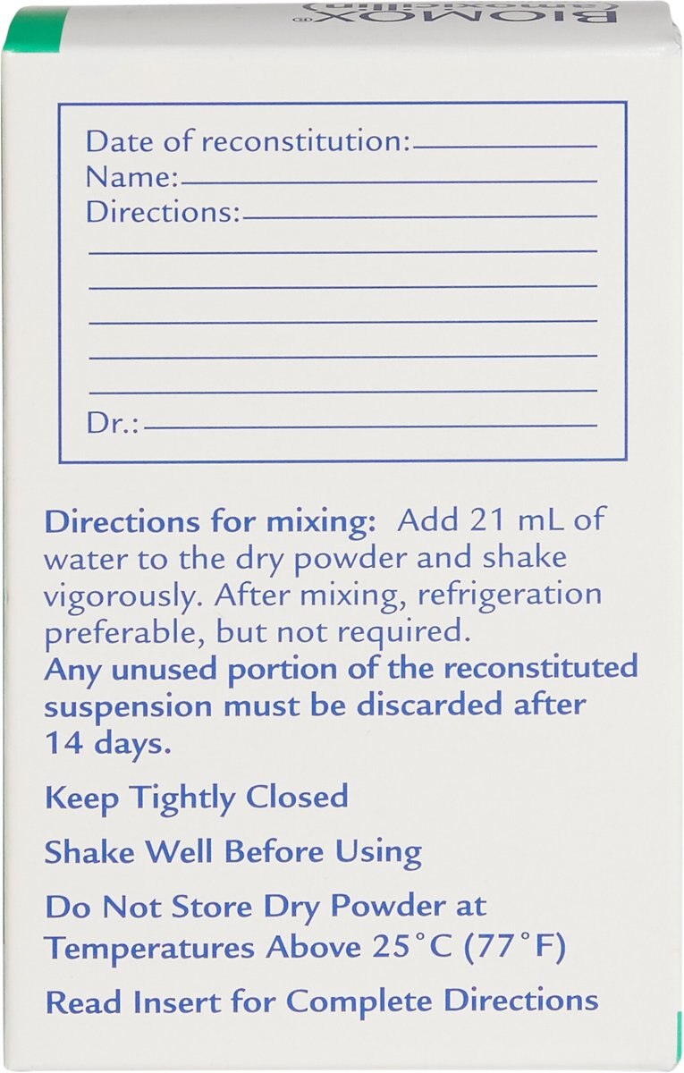 Out of Stock - BIOMOX (Amoxicillin) Oral Suspension for Dogs, 50 mg/mL ...