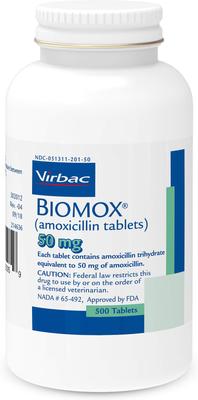 BIOMOX (Amoxicillin) Tablets for Dogs, 50-mg - Easy Refills | Chewy Rx