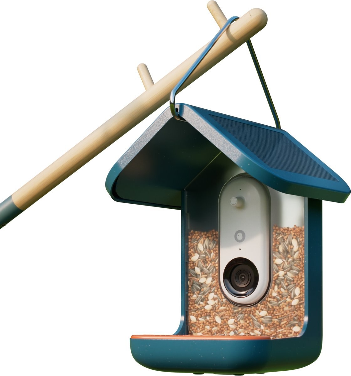 BIRD BUDDY PRO Solar Smart Bird Feeder, Blue - Chewy.com