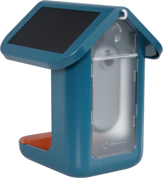 BIRD BUDDY PRO Solar Smart Bird Feeder, Blue - Chewy.com