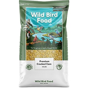 CROIXDALE Cracked Corn Seeds Woodpecker & Jay Wild Bird Food, 50-lb bag ...