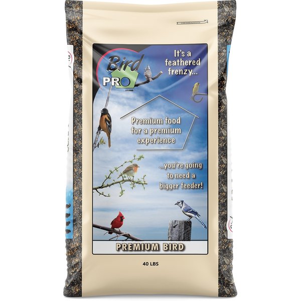 MEADOW RIDGE FARMS Premium Wild Bird Mix Seeds Wild Bird Food, 40-lb ...