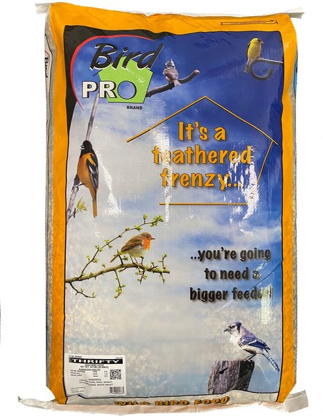 BIRD PRO Thrifty Bird Classic Bird Food, 50-lb bag - Chewy.com