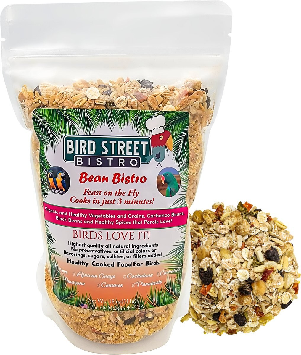 BIRD STREET BISTRO Bean Feast on the Fly Bird Food, 18-oz bag - Chewy.com