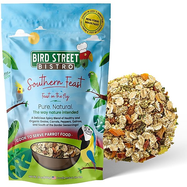 BIRD STREET BISTRO Cockatiel Bird Food Sample Pack, 11-oz bag, 1 count ...