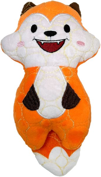 Out of Stock - BITE FORCE Built with Kevlar Tough Plush Fox Dog Toy ...