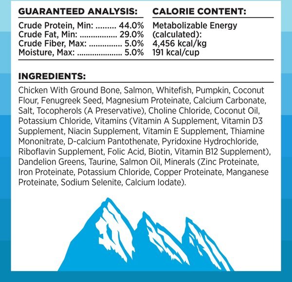 BIXBI RAWBBLE Chicken & Salmon Recipe Grain-Free Freeze-Dried Cat Food ...