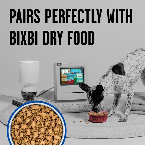 BIXBI Rawbble Turkey Recipe Grain-Free Freeze-Dried Dog Food, 12-oz bag ...