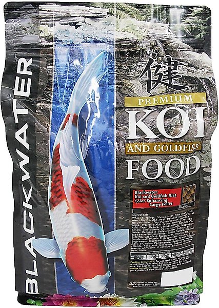 BLACKWATER PREMIUM KOI AND GOLDFISH FOOD Color Enhancing Pellet Fish ...