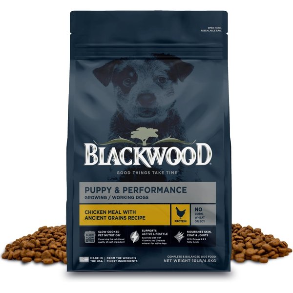 PRO PAC Performance Puppy Chicken Flavored Dry Dog Food, 40-lb bag ...