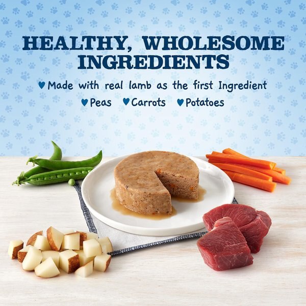 BLUE BUFFALO Baby Blue Healthy Growth Formula Natural Lamb & Vegetable ...