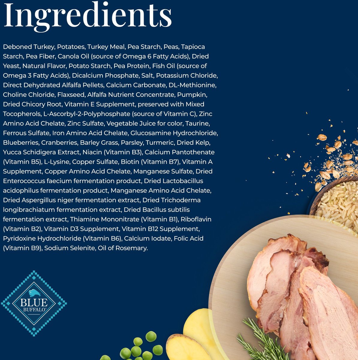 Blue Buffalo Basics Limited Ingredient Grain-Free Formula Turkey ...